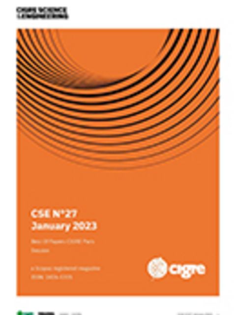 CSE 027 - CIGRE Science & Engineering | eCIGRE